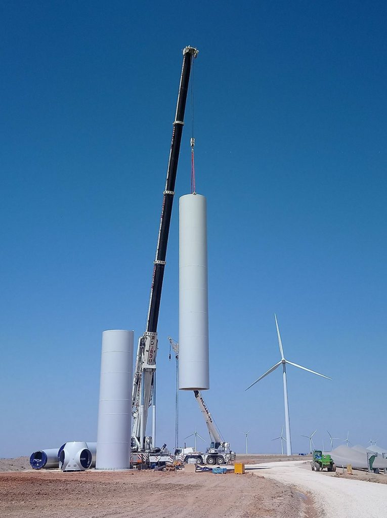 Precast concrete foundation for wind tower – CTE